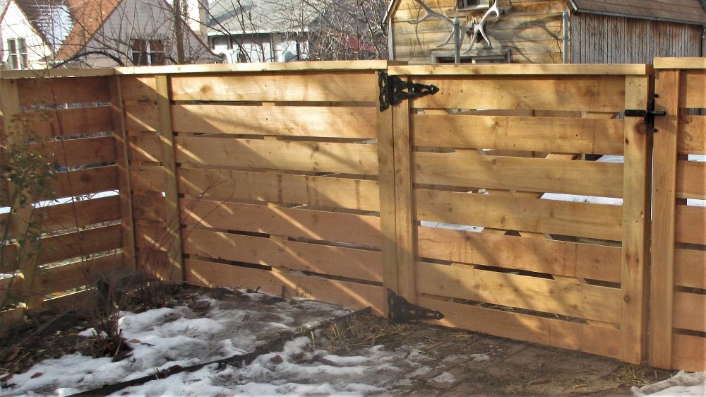 Horizontal Fence Designs | Ideas & Descriptions | Includes Trex Horizons